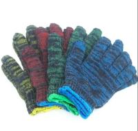 China Colorful Cotton String Knitted Poly Hand Labor Safety Work Gloves for Knitted Hand for sale