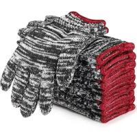 China Colorful Cotton String Knitted Poly Hand Labor Safety Work Gloves for Knitted Hand for sale