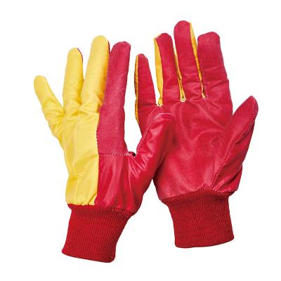 China Colorful Flower Design Cotton Gardening Gloves for Anti-slip Function and 8-12 Size for sale