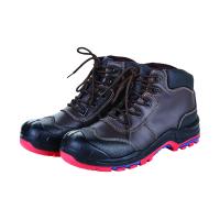 China Leather Work Shoes Footwear Safety Boots for Winter Season Midsole Material PU for sale
