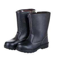 China Industrial Work Boots UF-150 Made of Buffalo Leather with Steel Toe and PU Outsole for sale