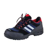 China CE Certified Men's Working Safety Shoes UF-164 with Suede Leather Upper and Mesh Lining for sale