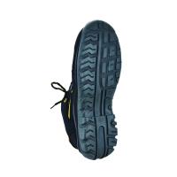 China UF-166 Lightweight Breathable Safety Shoes for Men and Women Split Leather Upper for sale