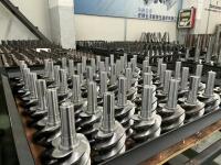 China Iron Casting Screw Compressor Rotor Oil Flooded Reverse Engineering for sale