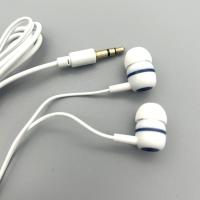 China Customized Color Wired 3.5mm Plug Headset Super Bass Earbuds In-ear Headphone Made by with Plastic Material for sale