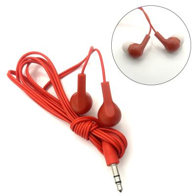 China Best Latest Design 3.5mm Plug Audio Earphones Durable Wired Earphone Multi Colors Ear Buds Customized Length ABS Ear Cover for sale