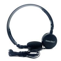China ear Headphone Form Factor ABS Ear cover Lowest Airline Earphone Directly Sale Aviation Headset Single PIN Disposable for sale