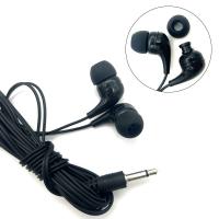 China 3.5mm Audio Plug Disposable Airline Headset Lightweight Tour Guide Earphone for Guided Tours and Travel for sale