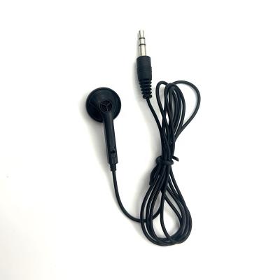 China Competitive Airline Busline Disposable Earbud 3.5mm Wired Aviation Headset with PVC ABS Components and No Wireless Type for sale
