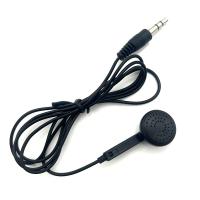 China Competitive Airline Busline Disposable Earbud 3.5mm Wired Aviation Headset with PVC ABS Components and No Wireless Type for sale