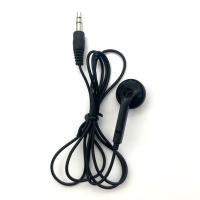 China Competitive Airline Busline Disposable Earbud 3.5mm Wired Aviation Headset with PVC ABS Components and No Wireless Type for sale