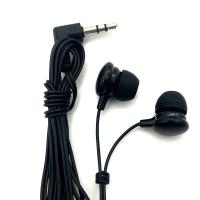China Best Disposable Headphones for Airline Flights Customized Length and Microphone Function for sale