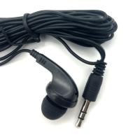 China 104±10%DB Sensitivity In-ear Wired Earphone Airline Headphone for Crystal Clear Audio for sale