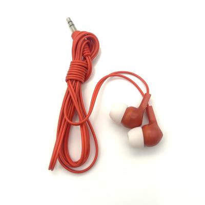 China Headphone Clear Sound Wired Earphones In-Ear 3.5mm Stereo Headset with Mic Wired No Memory Card Support for sale