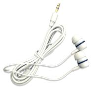 China Customization 3.5mm Wired Stereo Earphone Disposable Gift Headphone for Students Airline Bus Frequency Range 20Hz 20KHz for sale