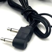 China Dual PIN Airline Earphones Customize Disposable Aviation Earphones with Sound for sale