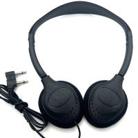 China Dual PIN Airline Earphones Customize Disposable Aviation Earphones with Sound for sale