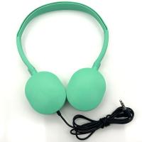 China Single PIN Plug Airplane Headsets with High Sensitivity 104±10%DB and Colorful Design for sale