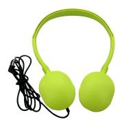 China Waterproof Standard IPX 0 Customize Logo Headphone for Airplane Airline Aviation Disposable Headset Disposable Headphone for sale