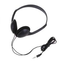 China 104±10%DB Sensitivity Customized Length Headband Headphones Wired Airline Earphones Reusable Material Length Customized Best for sale