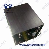 China Multi Bands 135-6000Mhz Vehicle Signal Jammer 1000 Meters Range For DDS IED Bomb for sale