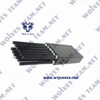 China Remote Control Phone Signal Blocker 12 Antennas For 3G 4G 5G WiFi UHF VHF GPS Lojack for sale