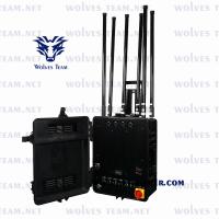 China 800m Cellular Cell Phone Signal Jammer Multi Bands 10 Channels For WiFi UHF VHF 3G  4G 5G for sale