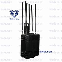 China 800m Cellular Cell Phone Signal Jammer Multi Bands 10 Channels For WiFi UHF VHF 3G  4G 5G for sale
