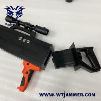 China Anti UAV Drone Jammer Gun shape Gps Wifi2.4g 5.8g Signal Blocker 3000 meters range for sale