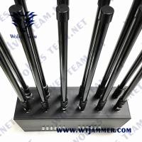 China GSM PCS DCS CDMA 3G 4G 5G Cell Phone Signal Jammer High Power Built In Battery for sale