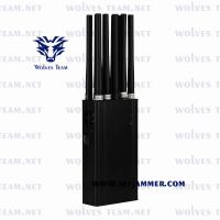 China Handheld 16 bands  Mobile Phone GSM 5G Signal Jammer GPS L1/L2/L5 Lojack WiFi UHF VHF Wireless Signal Jammer for sale