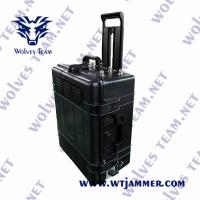China Powerful Cell Phone Signal Jammer GPSL1-L5 GSM WiFi UHF VHF Blocker High Tech Rubber Antennas for sale