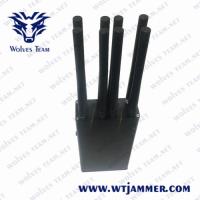 China 3G 4G LTE 4G WIMAX 5G Cell Phone Signal Jammer Portable 8 Antenna Handheld Type for sale