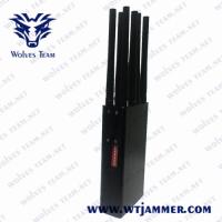 China 3G 4G LTE 4G WIMAX 5G Cell Phone Signal Jammer Portable 8 Antenna Handheld Type for sale