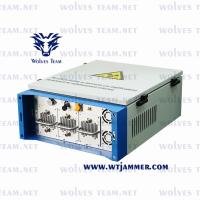 China GSM CDMA PCS DCS Cell Signal Scrambler 3G 4G 5G Signal Jammer 300W Aluminum Alloy Housing for sale