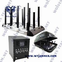 China High Power 350W Vehicle WIFI GPS Anti Drone Jammers Up To 2000M for sale