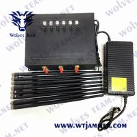 China Low Frequency 30W Indoor Signal Jammer Adjustable Power Function for sale