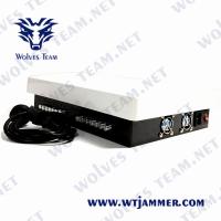 China 3G 4G 5G WIFI GPS VHF UHF Indoor Signal Jammer Built In Antanna for sale