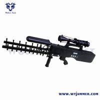 China Security Defense 4000m Anti Drone Jammers WIFI5.8G GPS IP55 Waterproof for sale
