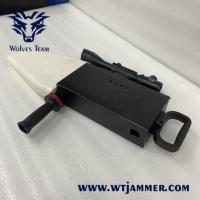 China Wartproof IP65 433Mhz Anti Drone Jammers Gun Type GPS Jamming Device for sale
