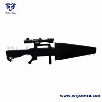 China 6 Bands Gun Type Anti Drone Jammers GPS WIFI2.4G WIFI5.8G Up To 2000m for sale