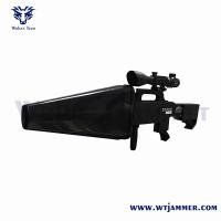 China 6 Bands Gun Type Anti Drone Jammers GPS WIFI2.4G WIFI5.8G Up To 2000m for sale