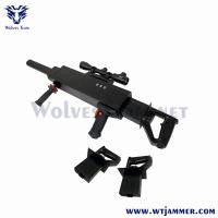 China 5 Bands Handheld Drone Jammer GSM900Mhz GPSL1 WIFI2.4G WIFI5.8G for sale