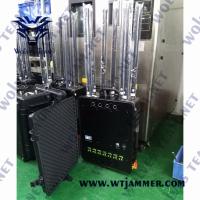 China Wartproof IP65 Portable Signal Blocker OME Gun Type Drone Signal Jammer for sale