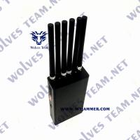 China Handheld 6 Antennas Wifi Jammer Signal Wireless Communication for sale