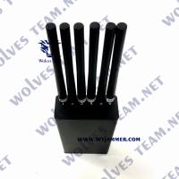 China Handheld 6 Antennas Wifi Jammer Signal Wireless Communication for sale