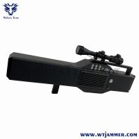 China Handheld GPS WiFi Signal Anti Drone Jammers Military Security 1200m for sale