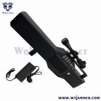 China Handheld GPS WiFi Signal Anti Drone Jammers Military Security 1200m for sale
