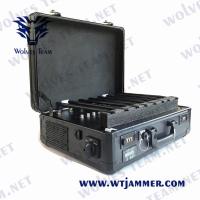 China Suitcase UAV Drone Signal Jammer Portable VIP Protection Defence RF GPS WiFi5.8g for sale