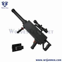 China 1500 Meter Powerful Portable Handheld Type VIP Protection Drone Jammer for sale